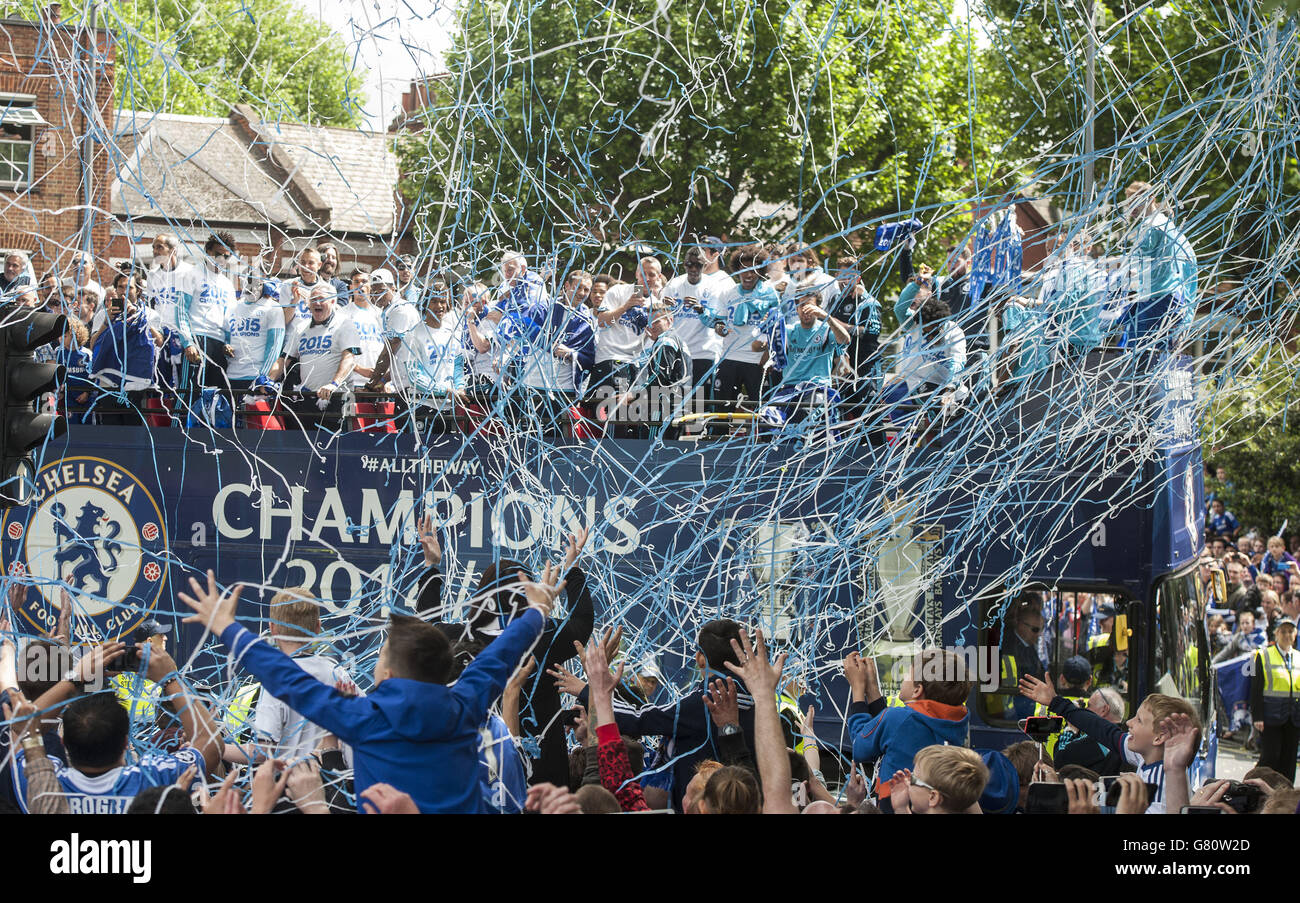 Chelsea Winners Parade High Resolution Stock Photography and Images - Alamy