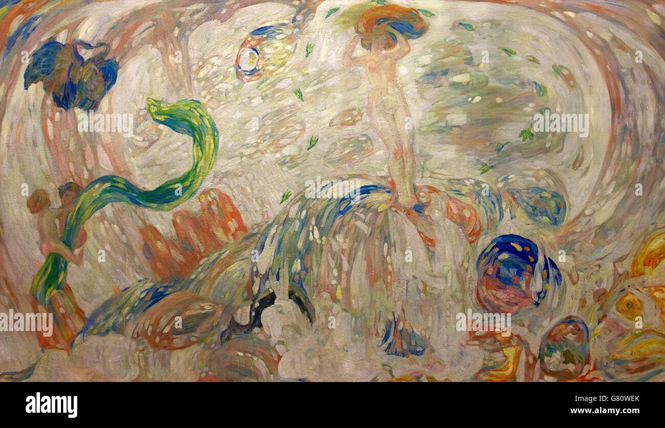 Birth of Venus, by Nikolai Milioti, 1912, State Russian Museum, Saint ...