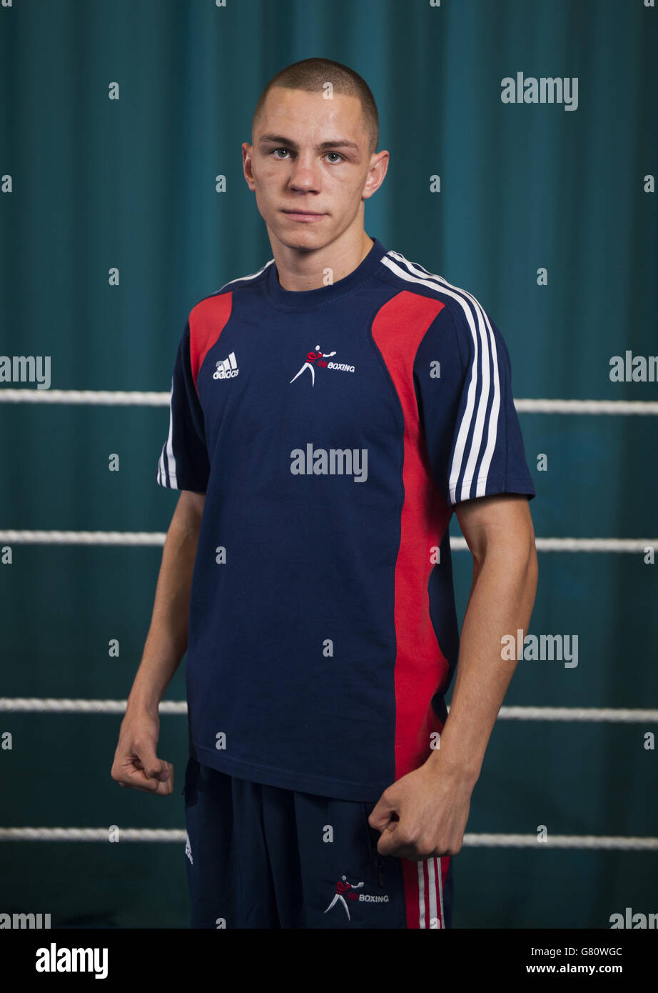 Luke McCormack during the press conference at the English Institute of ...