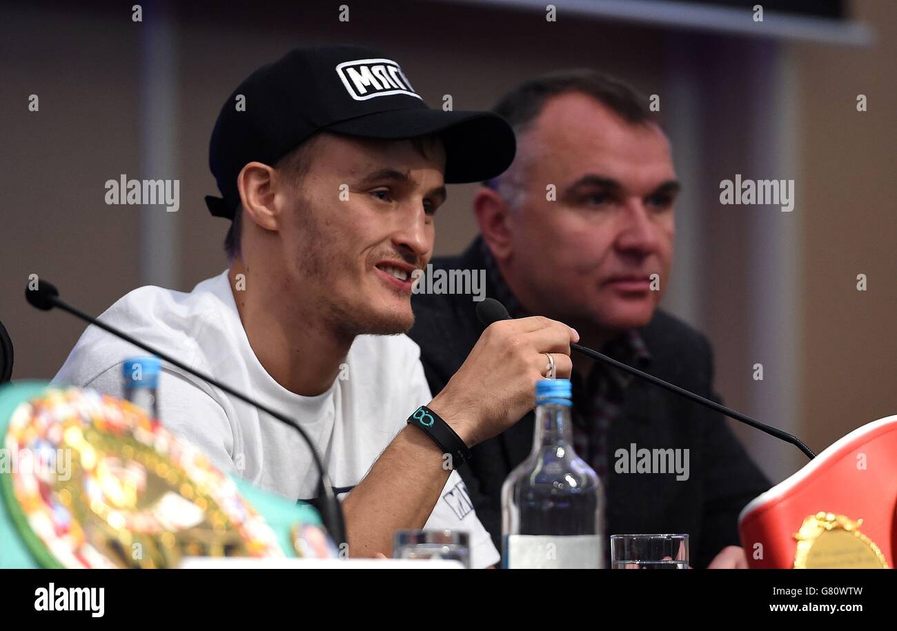 Boxing - Frankie Gavin and Kell Brook Press Conference - Glazers Hall ...