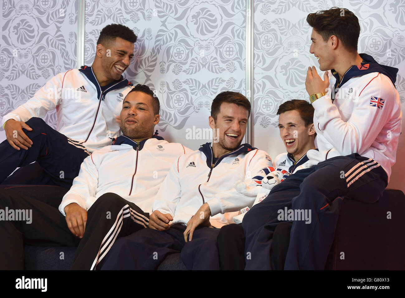 Great Britain boxers (left to right) Sam Maxwell, Joe Joyce, Anthony ...