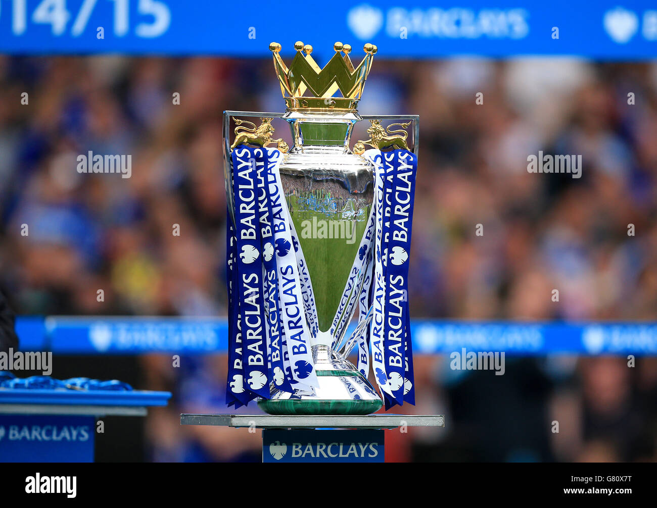 Premier league trophy display hi-res stock photography and images - Alamy