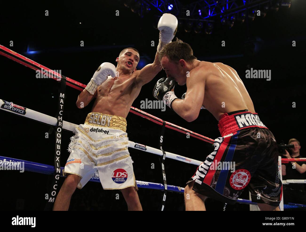 Boxing - The O2 Arena Stock Photo - Alamy
