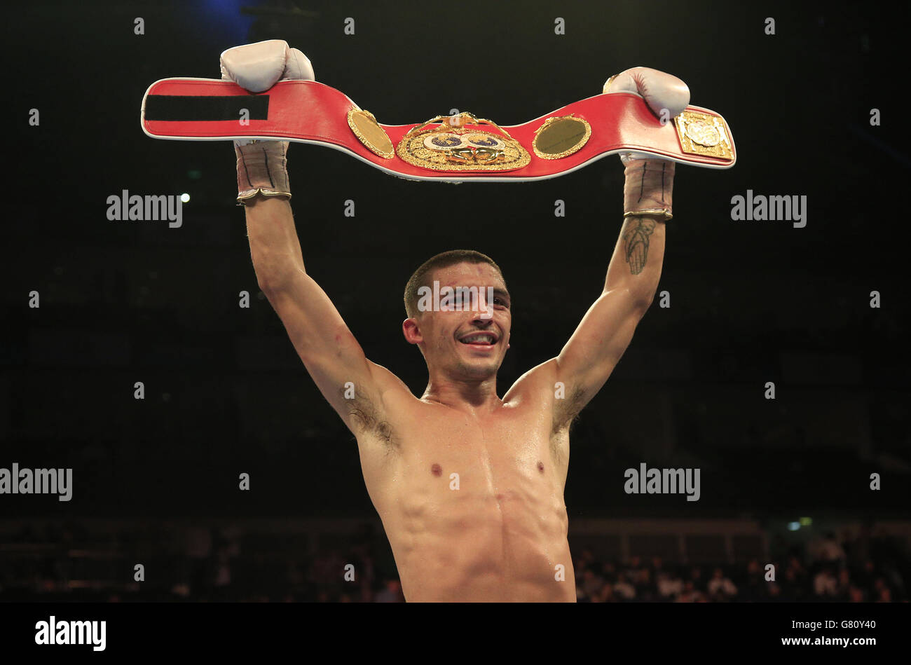 Boxing - The O2 Arena Stock Photo - Alamy