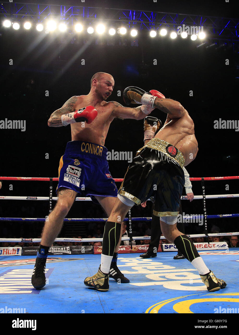 Boxing - The O2 Arena Stock Photo - Alamy