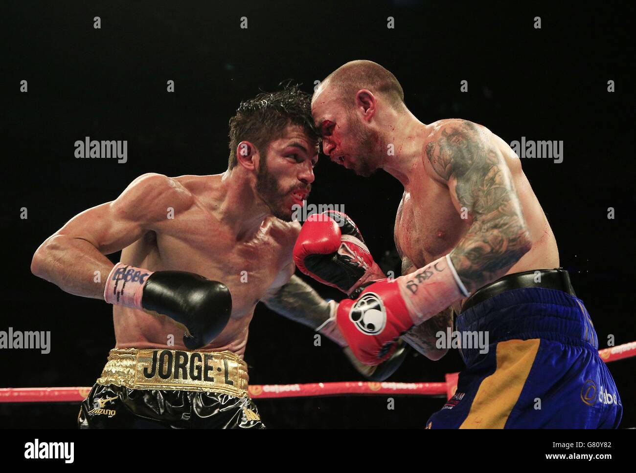 Boxing - The O2 Arena Stock Photo - Alamy