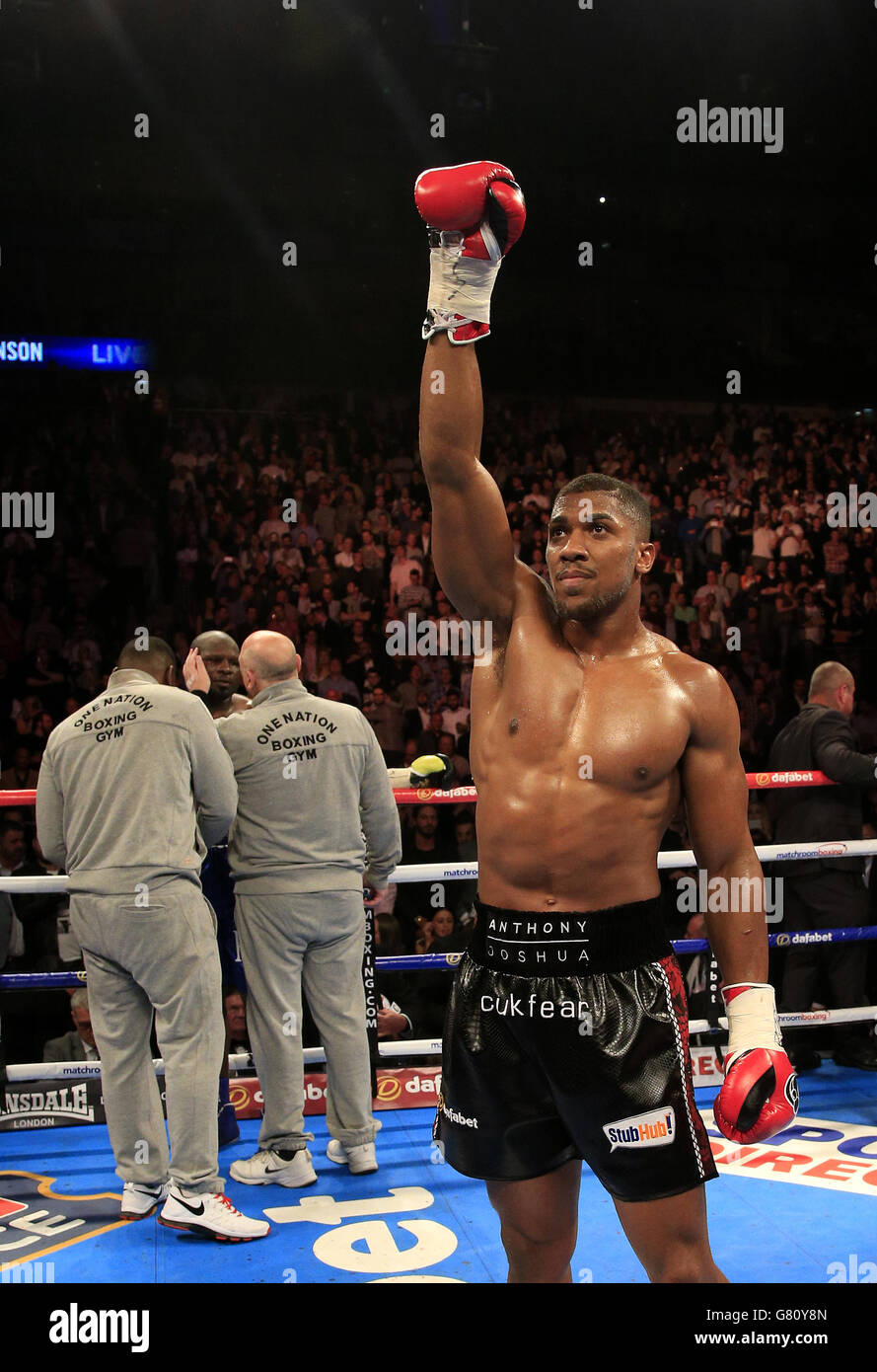 Boxing - The O2 Arena Stock Photo - Alamy