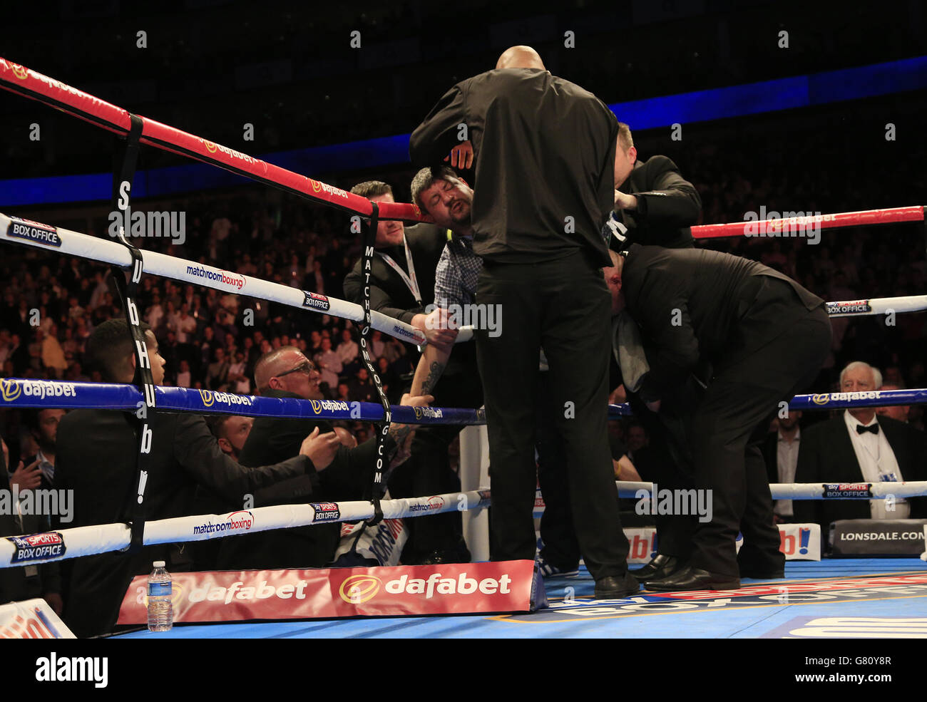 Boxing - The O2 Arena Stock Photo - Alamy