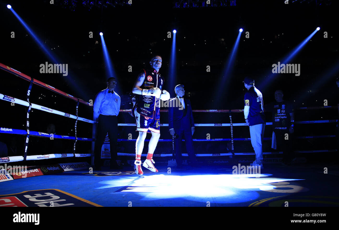 Boxing - The O2 Arena Stock Photo - Alamy