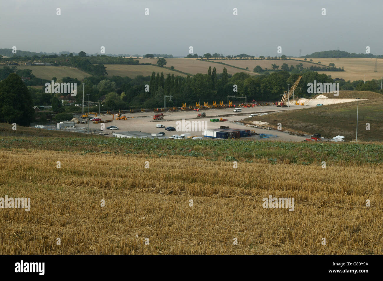 Worksite warning sign hi-res stock photography and images - Alamy