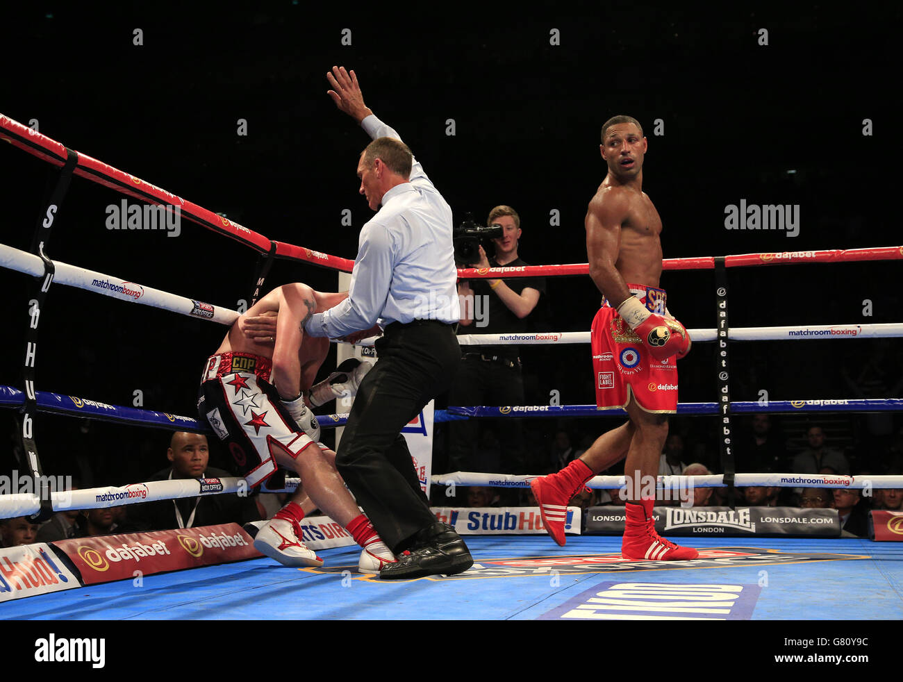 Boxing - The O2 Arena Stock Photo - Alamy