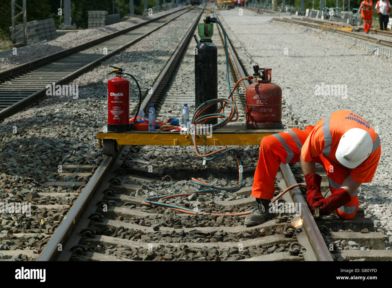 Network rail employee hi-res stock photography and images - Alamy