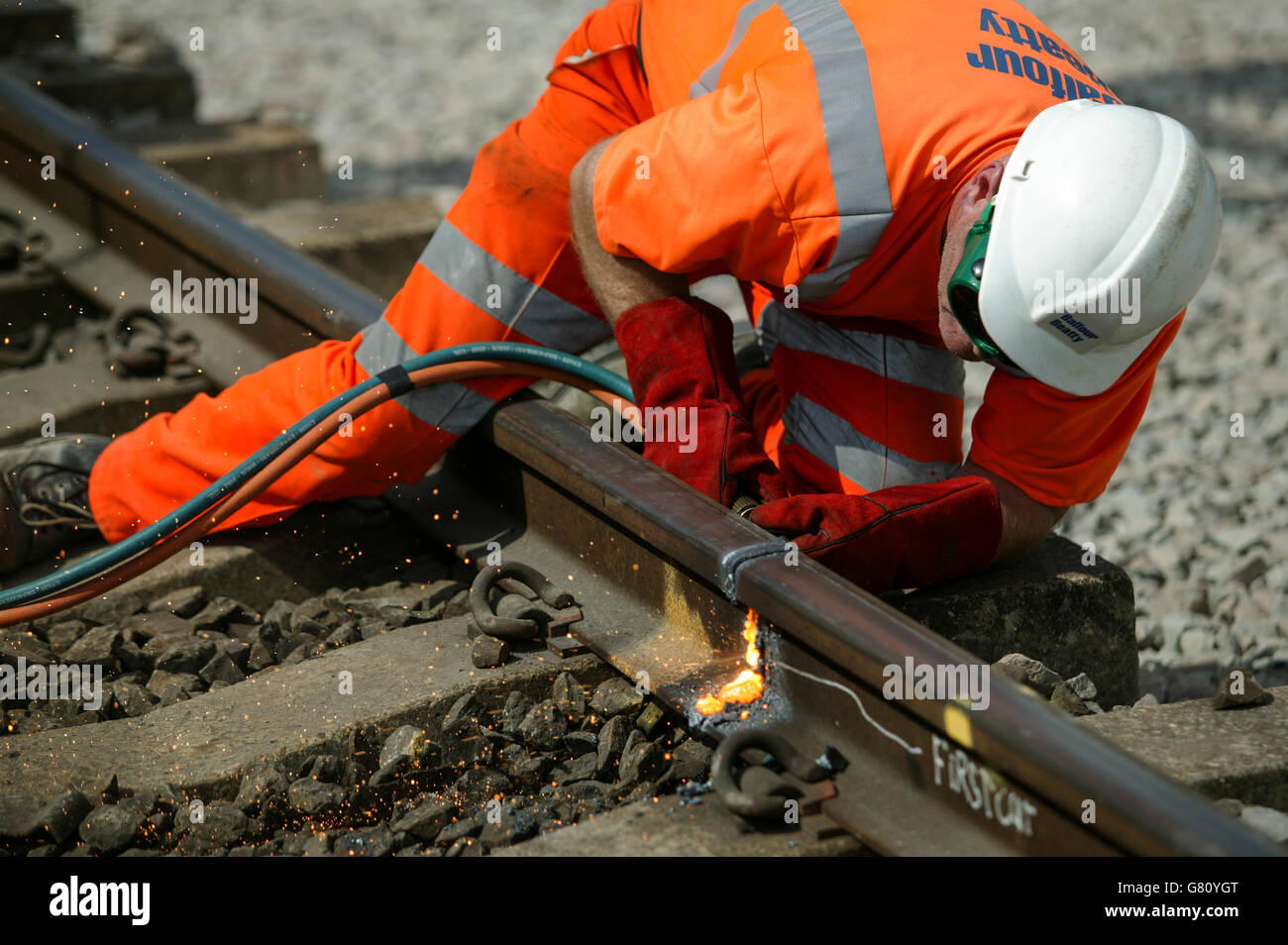 Network rail employee hi-res stock photography and images - Alamy