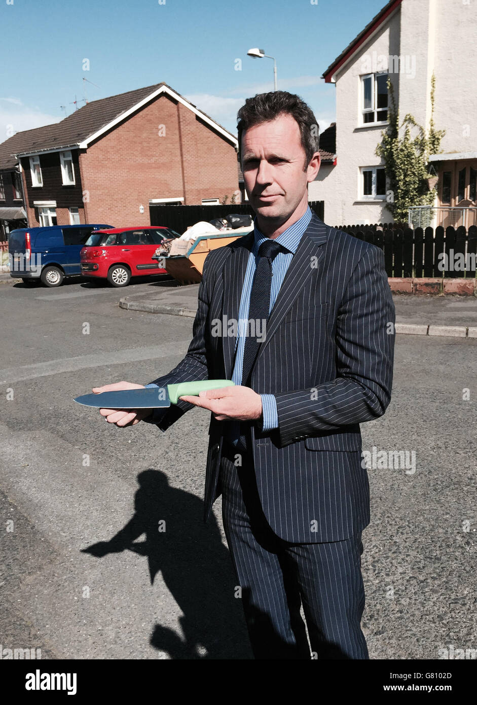 PSNI Detective Chief Inspector John McVea, who is leading the murder ...