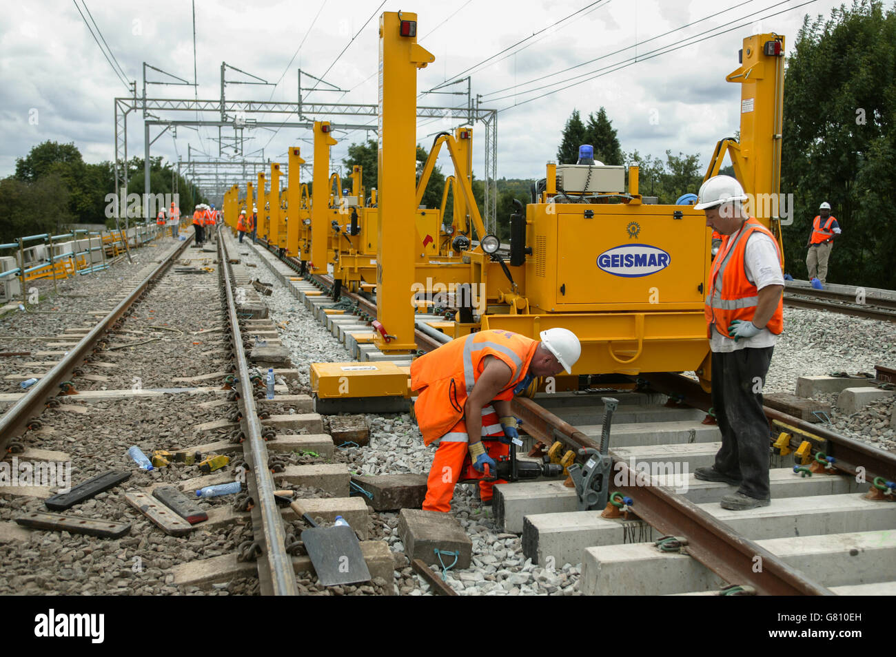 Worksite warning sign hi-res stock photography and images - Alamy