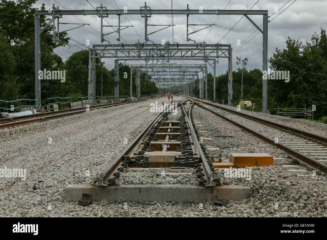 Worksite warning sign hi-res stock photography and images - Alamy
