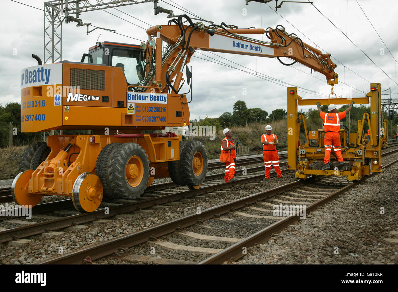 Worksite warning sign hi-res stock photography and images - Alamy