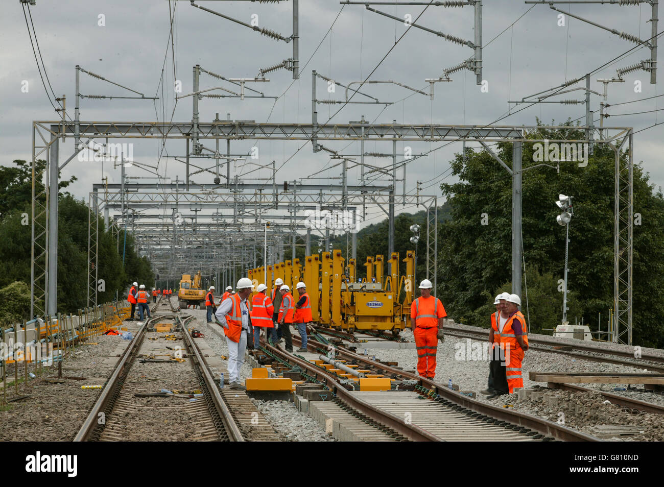 Worksite warning sign hi-res stock photography and images - Alamy