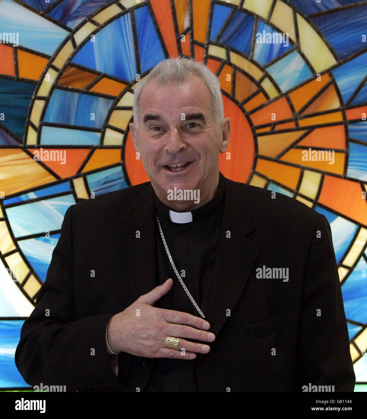 Scotlands Catholic leader Cardinal Keith O'Brien speaking at a press ...