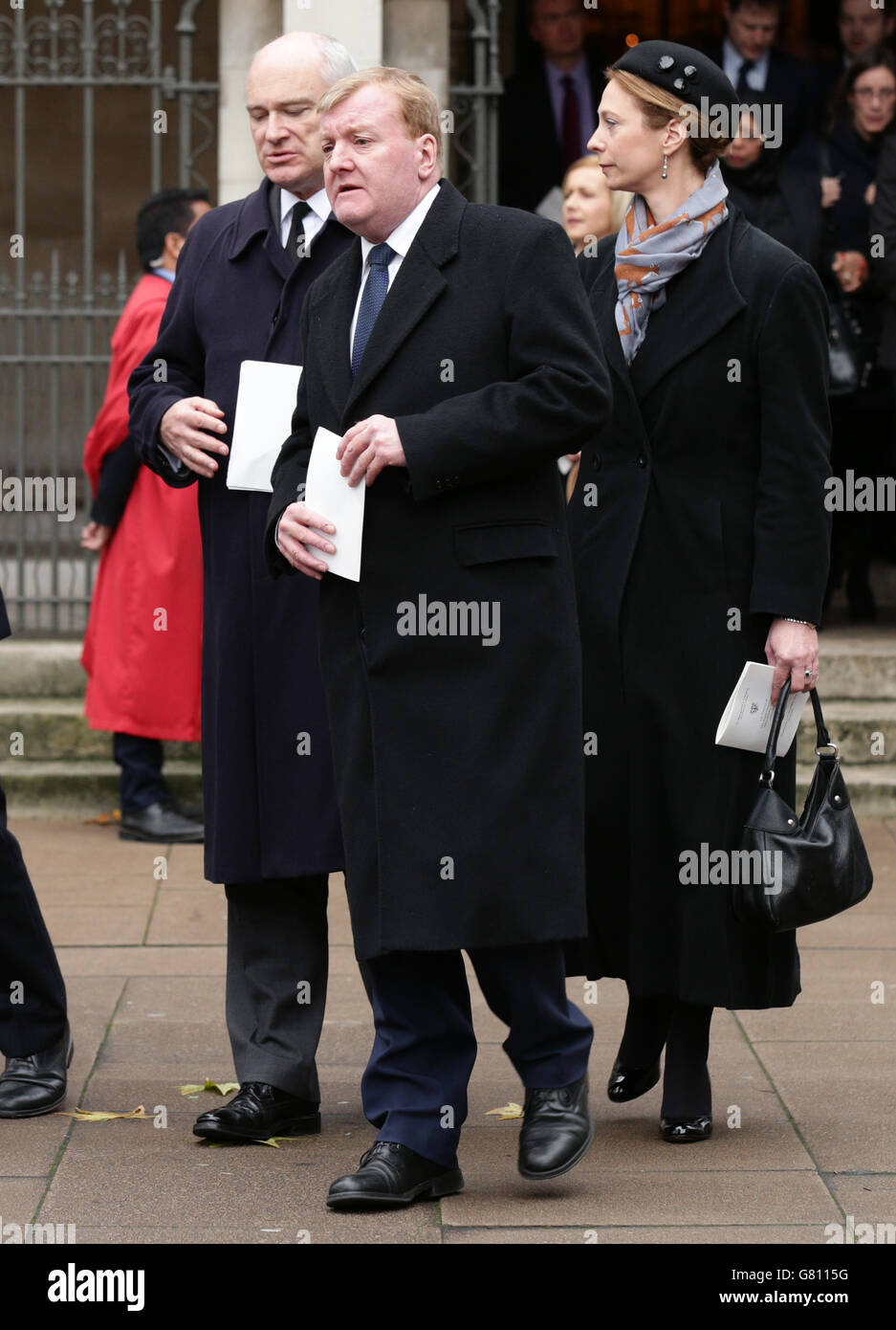 Jeremy Thorpe funeral Stock Photo - Alamy