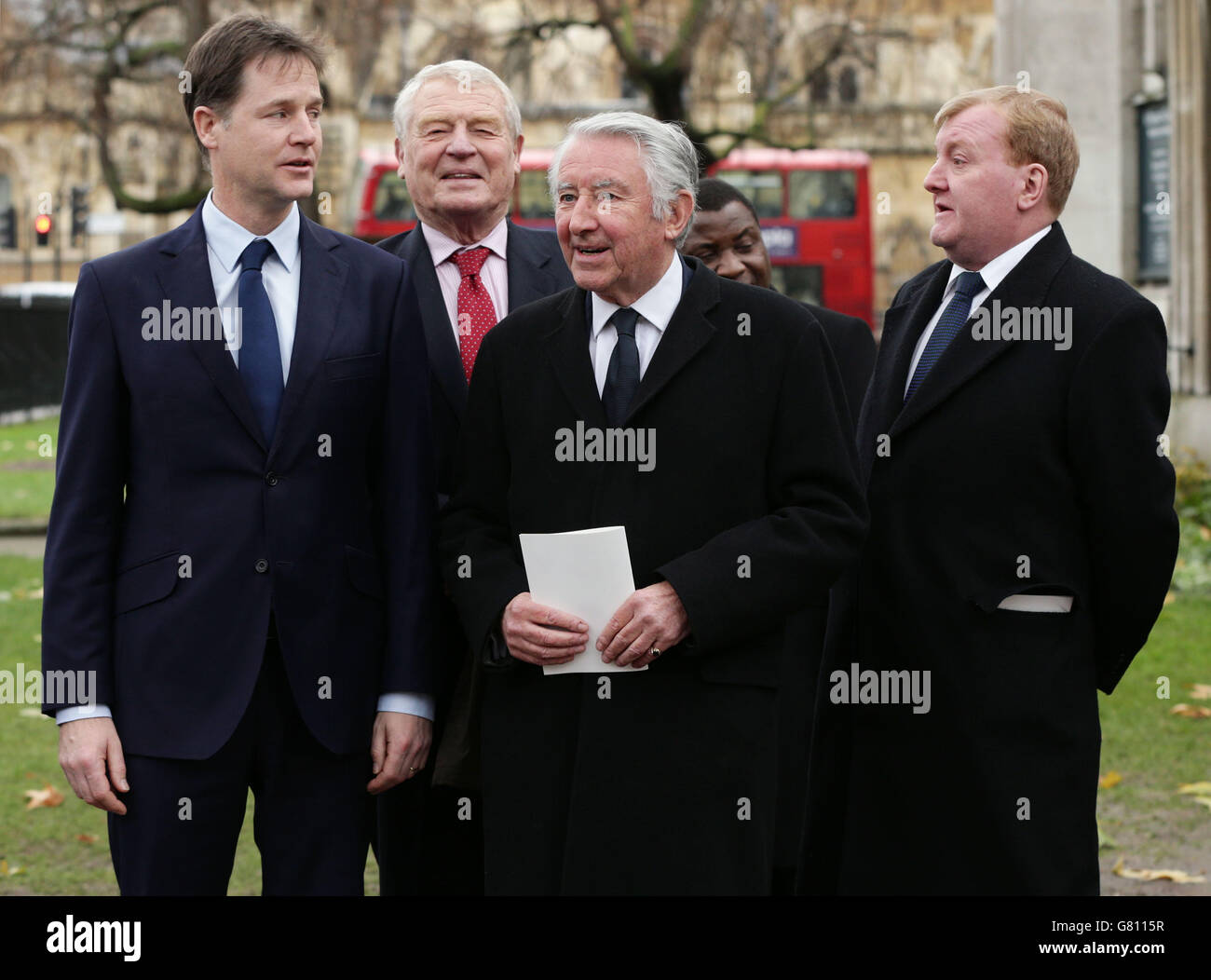 Jeremy Thorpe funeral Stock Photo - Alamy