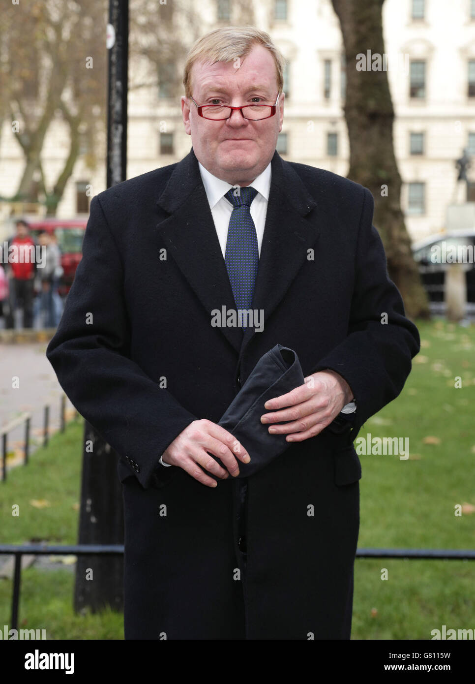 Charles Kennedy attending the funeral of Jeremy Thorpe, former leader ...