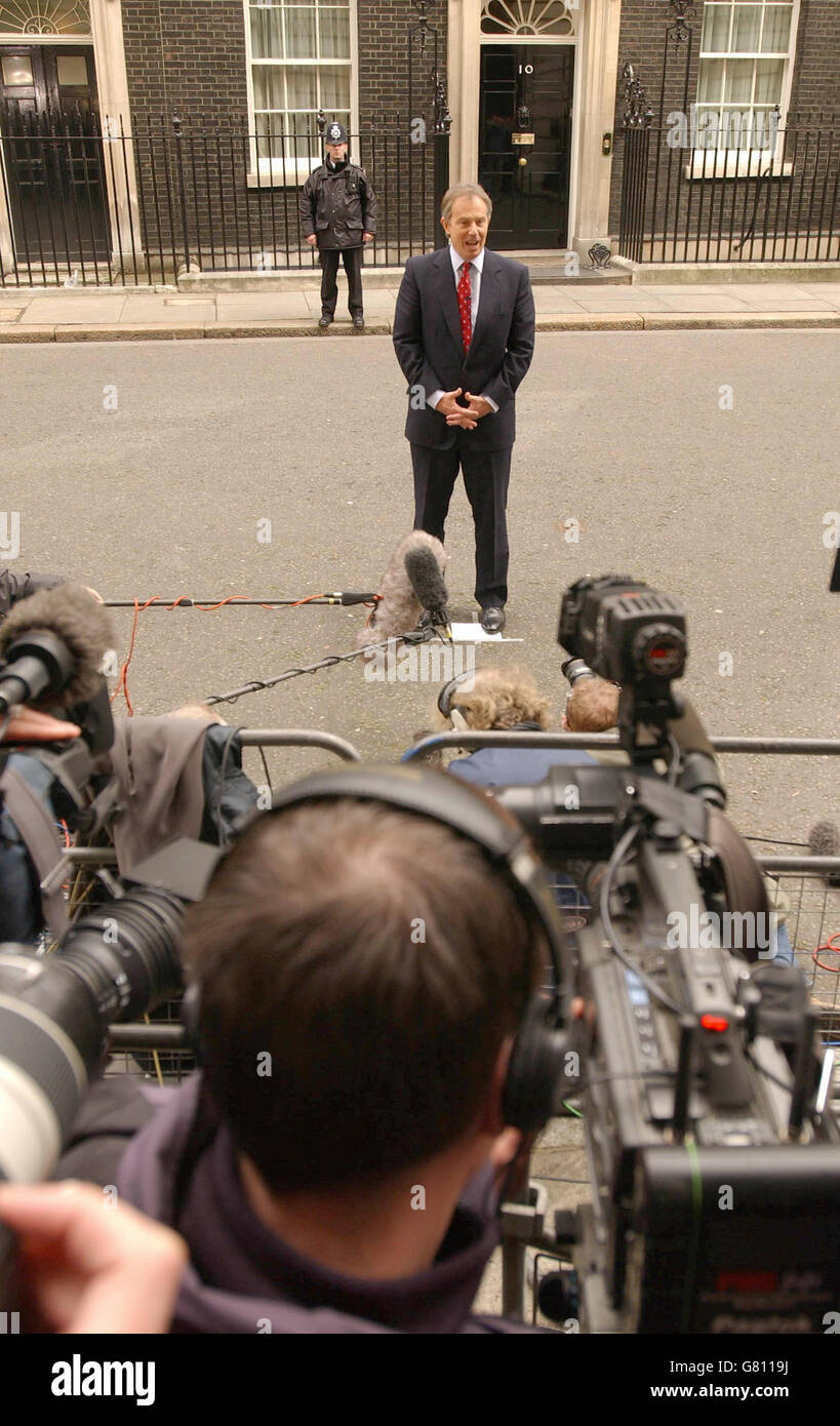 General Election 2005 - Campaign Launches - Labour Party Stock Photo ...