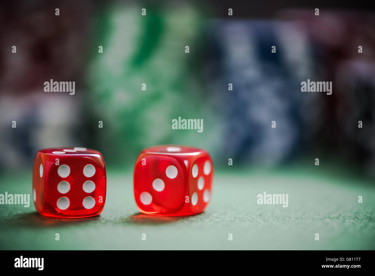 Poker dots hi-res stock photography and images - Alamy
