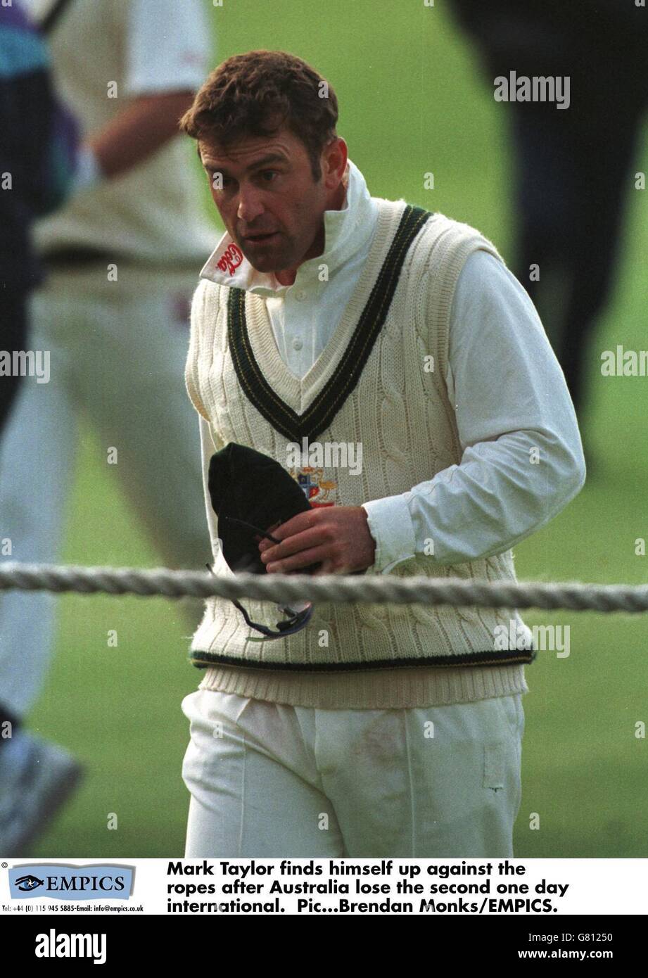 Mark Taylor finds himself up against the ropes after Australia lose the ...
