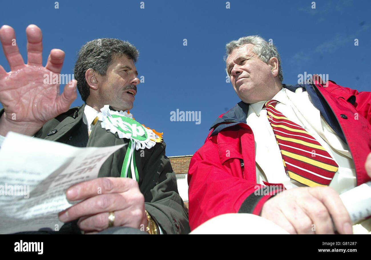 Reg Keys, the father of a Royal Military Policeman killed in Iraq, with ...