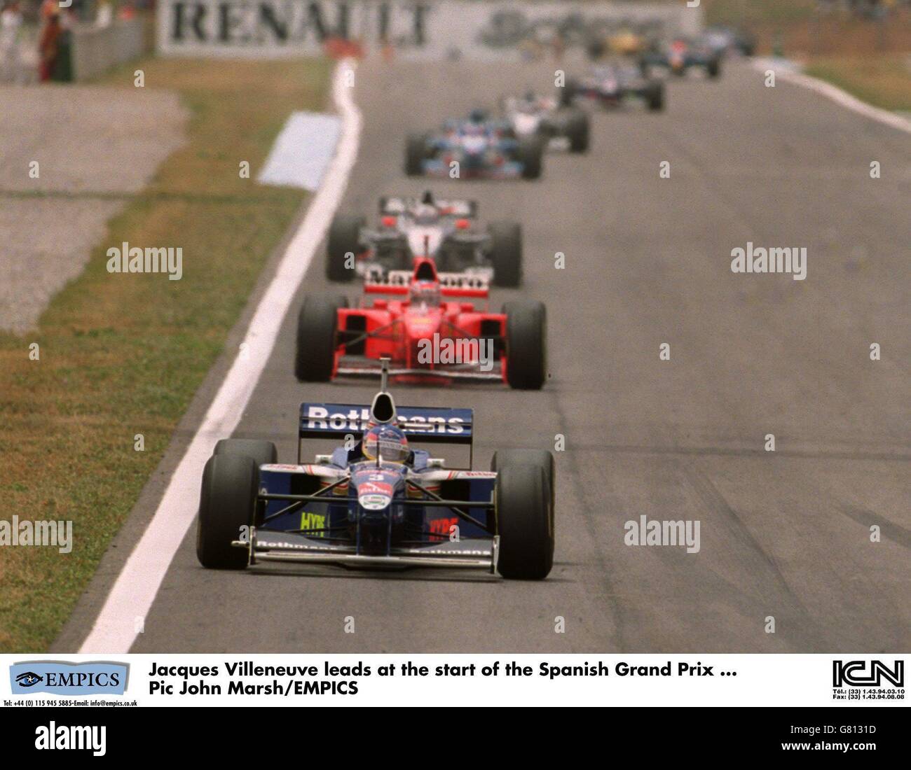 Motor Racing ... Spanish Grand Prix Stock Photo - Alamy