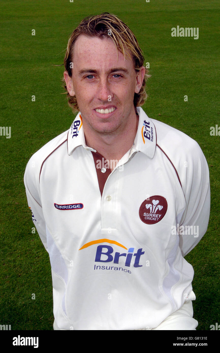 Cricket - Surrey County Cricket Club - Photocall - The Brit Oval Stock ...