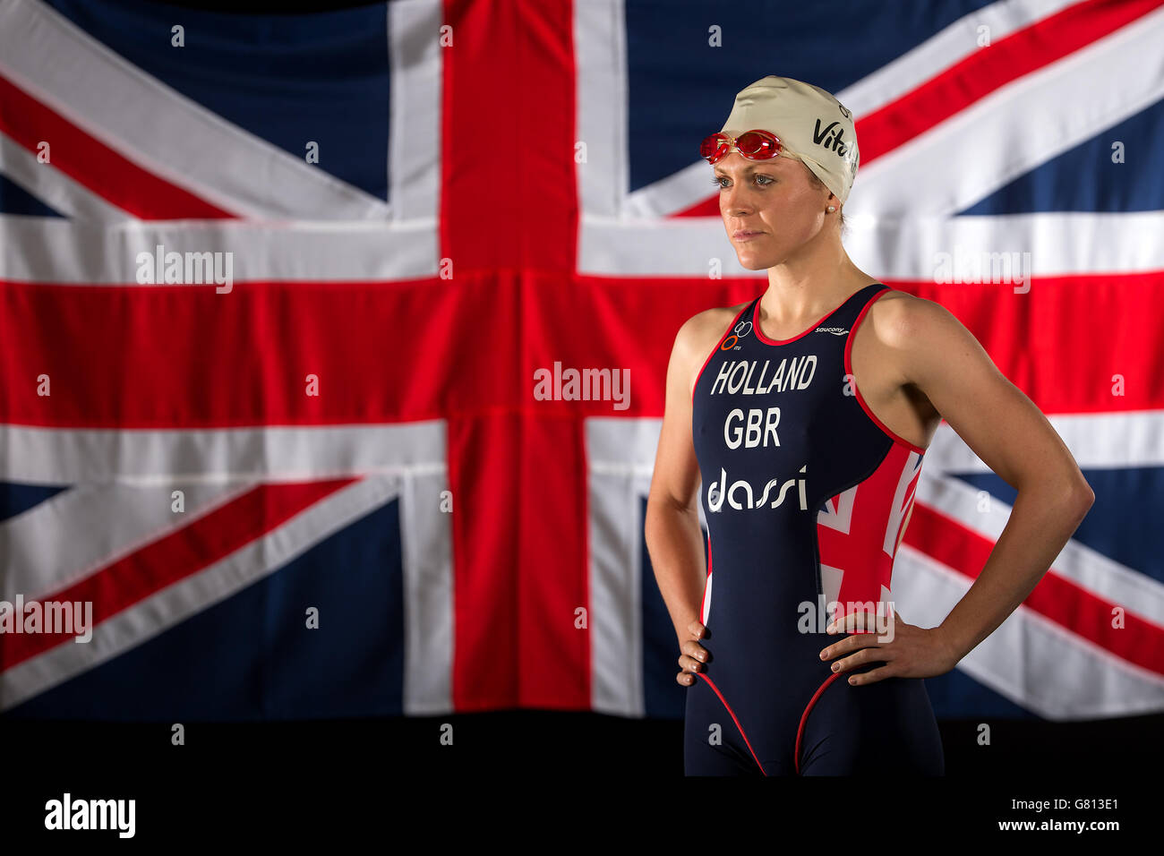 Great Britain's Vicky Holland during a photocall at Leeds Metropolitan ...
