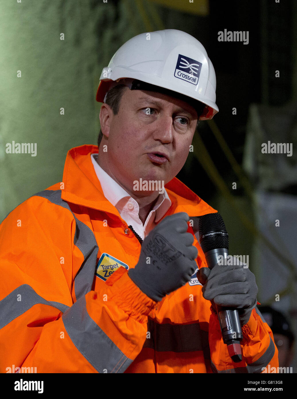 Prime Minister David Cameron speaks at Farringdon, London as he marks ...