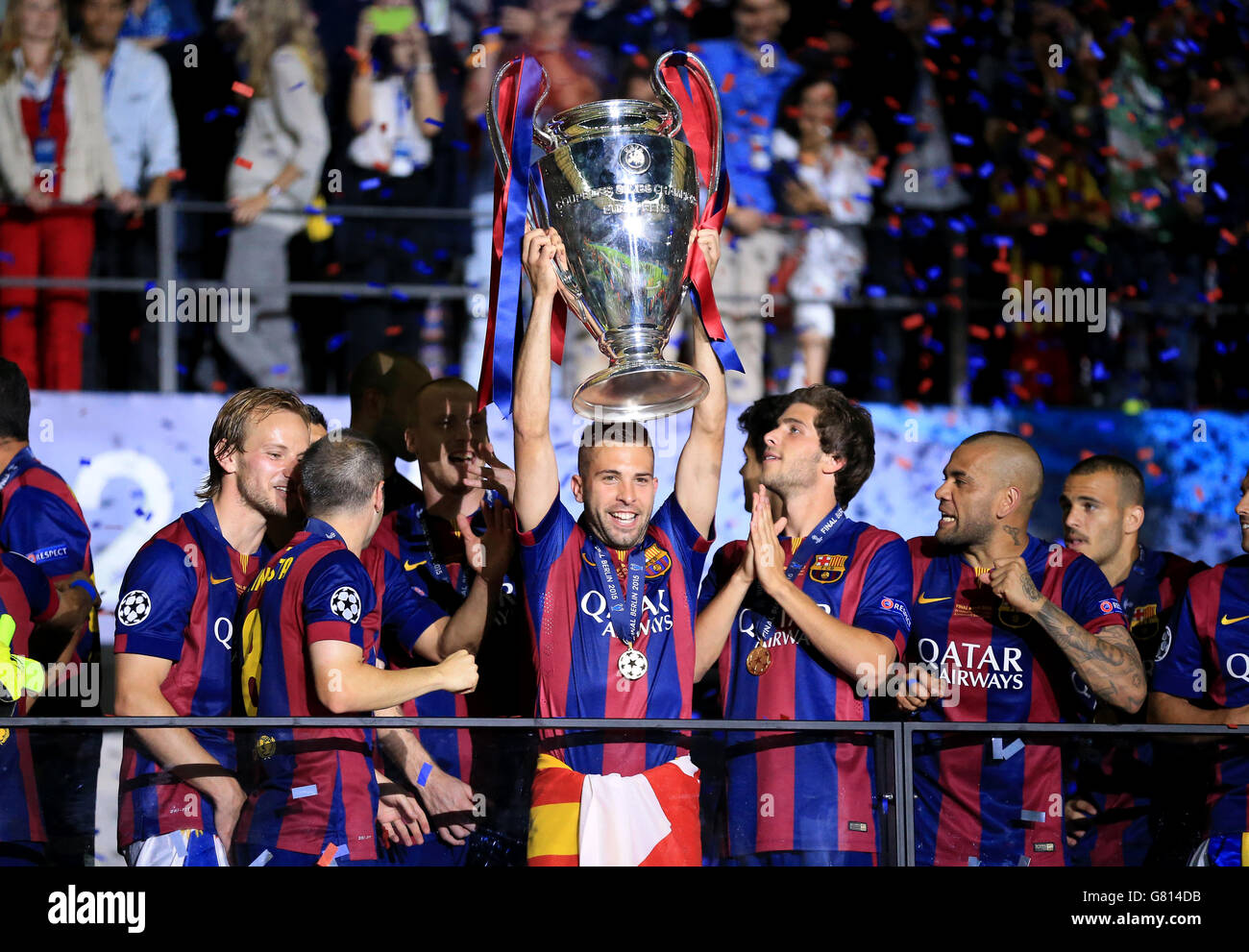 Soccer - UEFA Champions League - Final - Juventus v Barcelona - Olympiastadion Stock Photo - Alamy