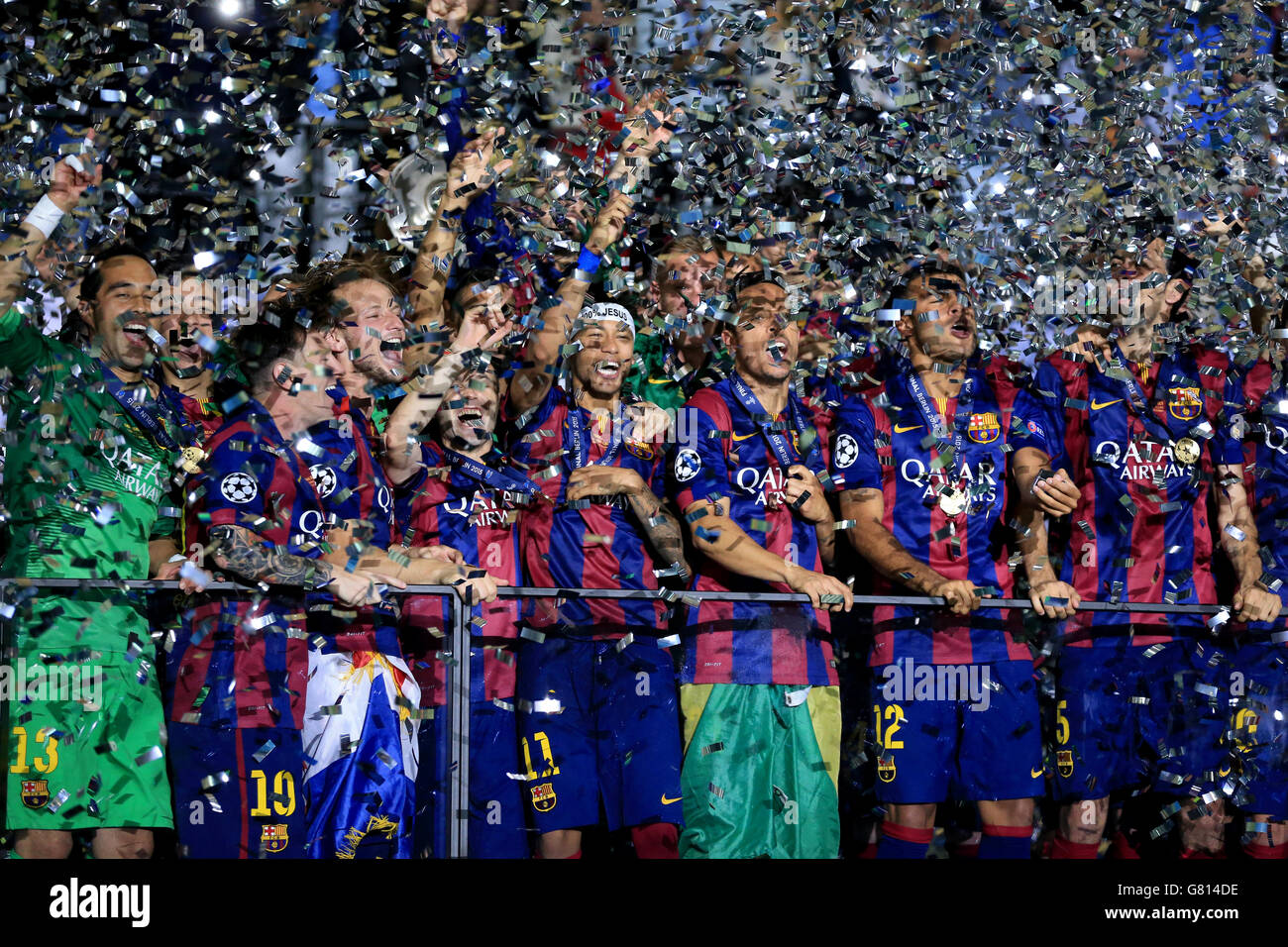 Soccer - UEFA Champions League - Final - Juventus v Barcelona - Olympiastadion Stock Photo - Alamy
