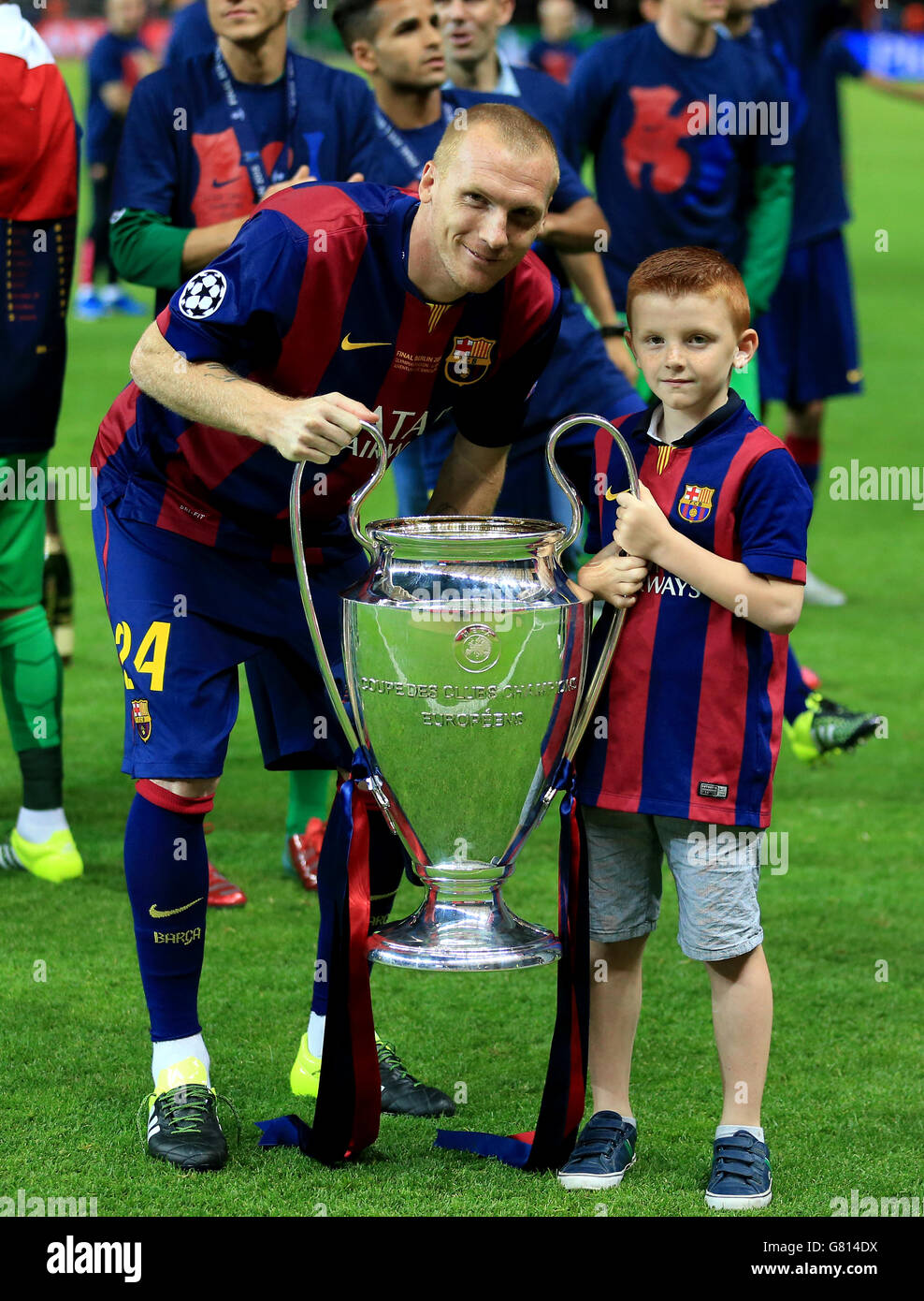 Soccer - UEFA Champions League - Final - Juventus v Barcelona - Olympiastadion. Barcelona's ...