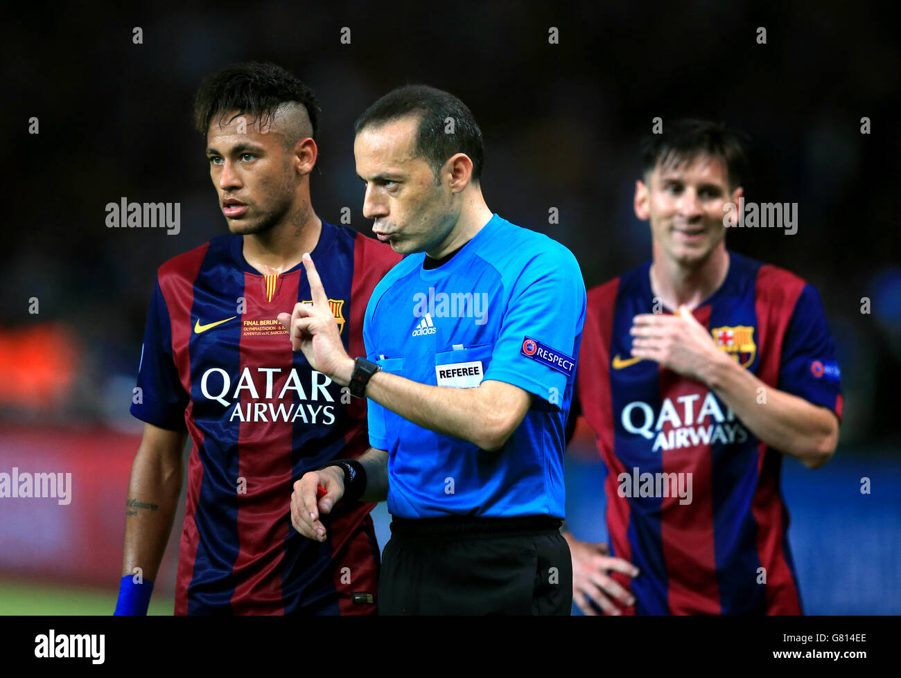 Soccer - UEFA Champions League - Final - Juventus v Barcelona - Olympiastadion Stock Photo - Alamy
