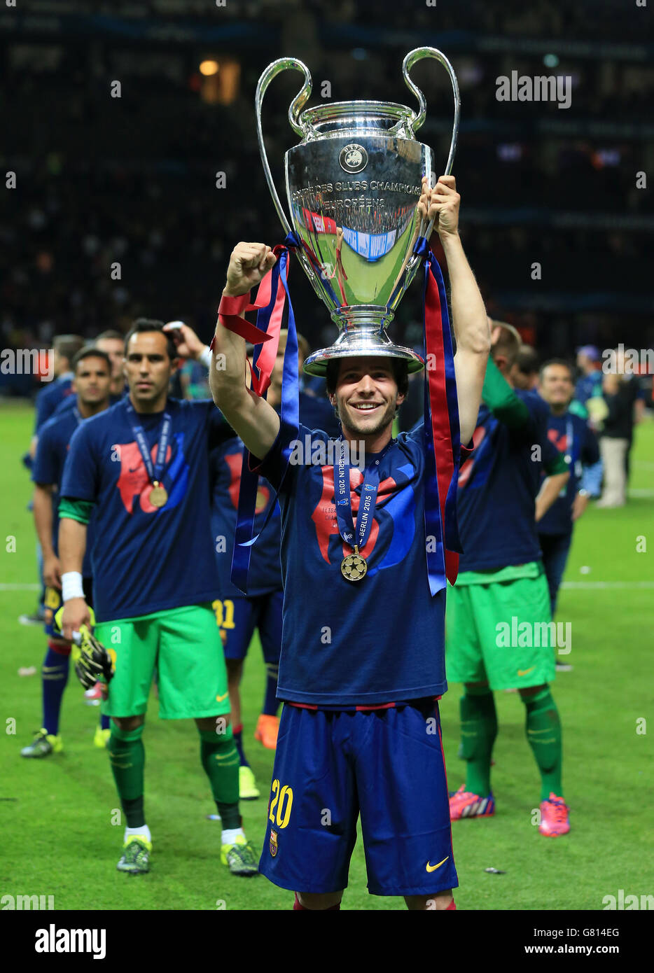 Soccer - UEFA Champions League - Final - Juventus v Barcelona - Olympiastadion. Barcelona's ...