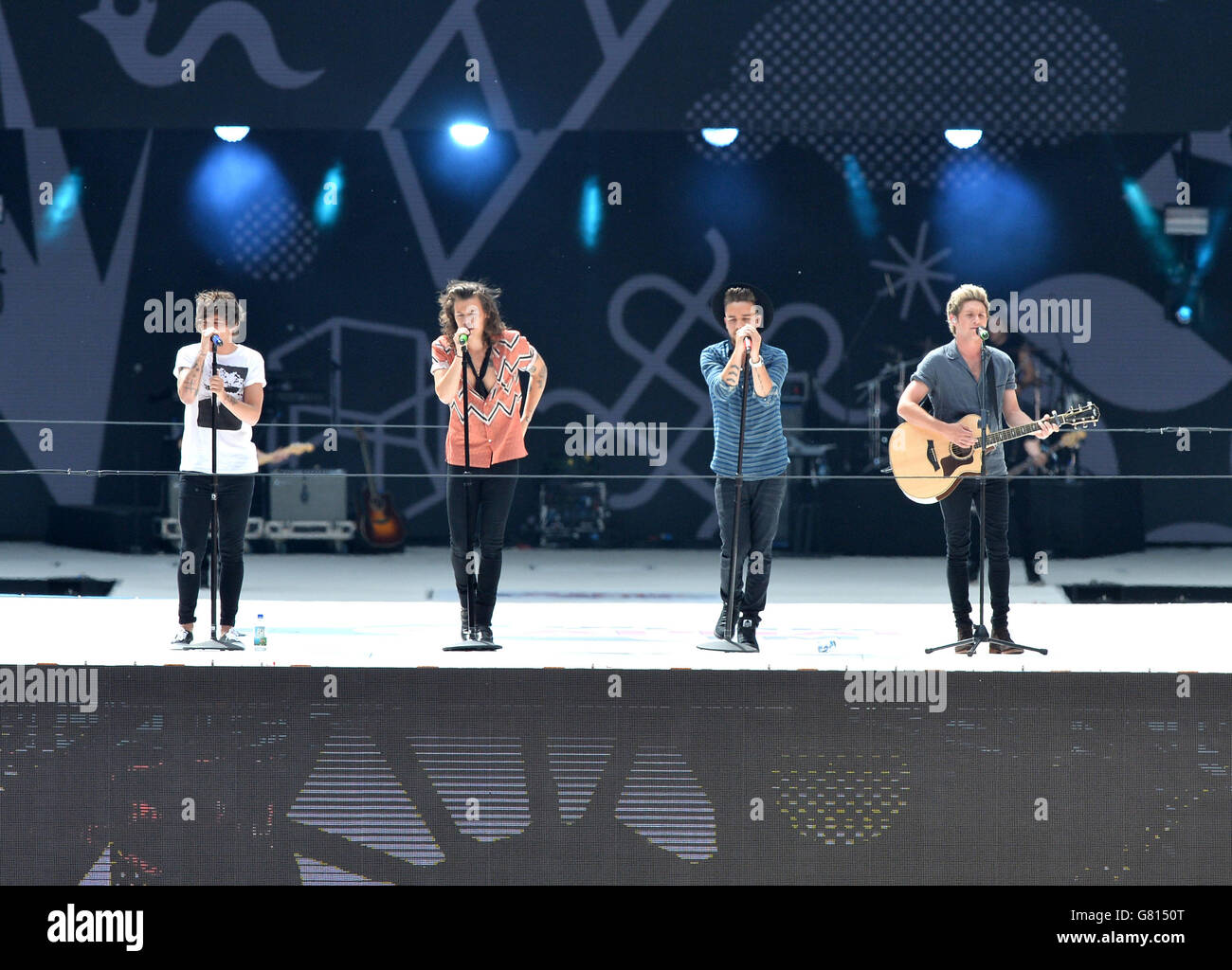 Capital summertime ball one direction hi-res stock photography and ...