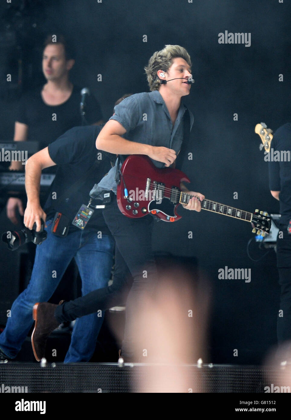 Capital FM Summertime Ball 2015 - London. One Direction performing live ...