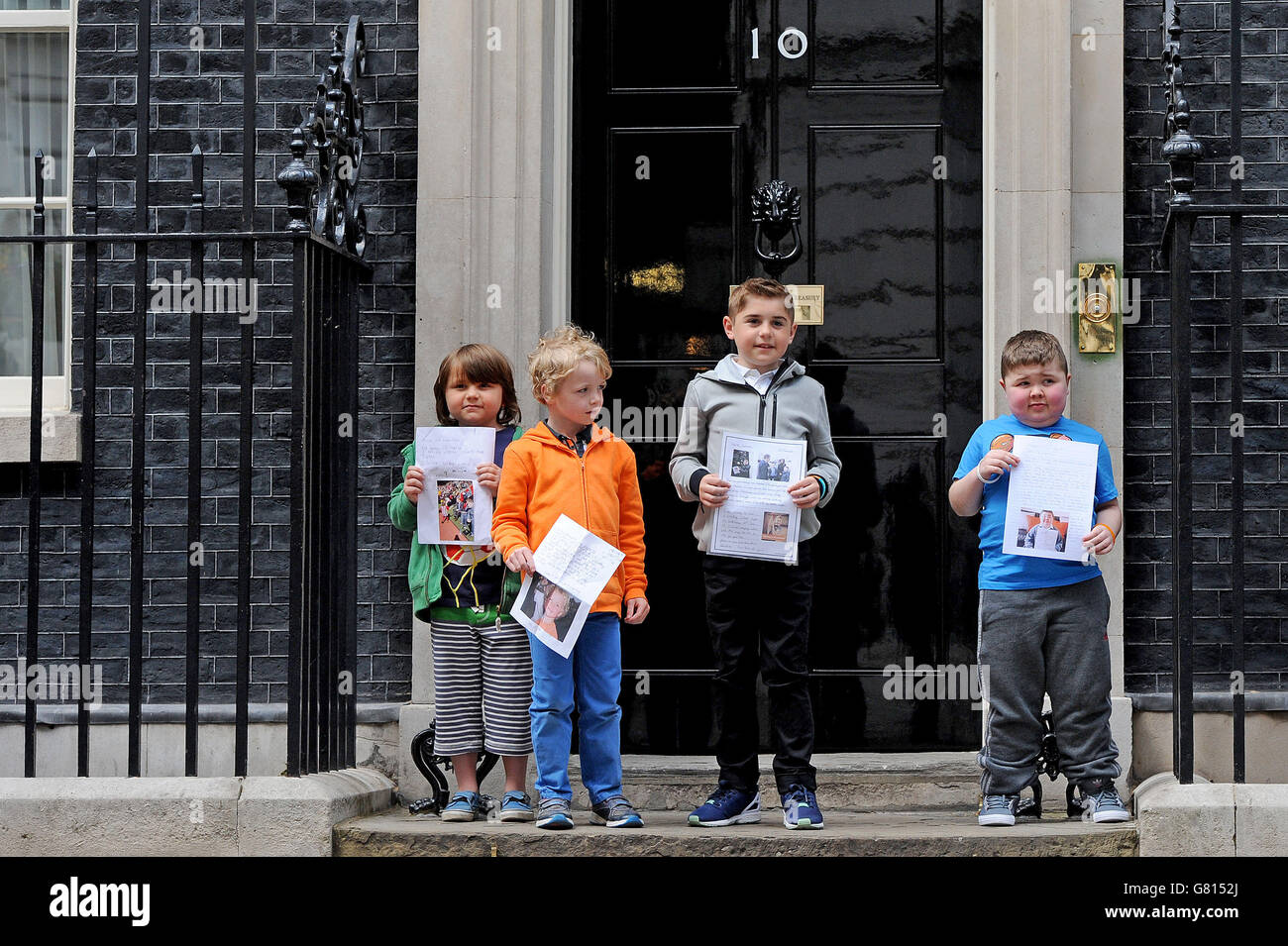 (Left to right) Jagger Curtis, Harry Barney, Archie Hill and George ...