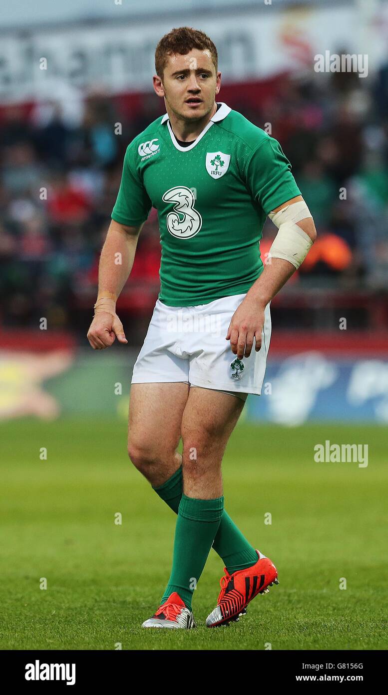 Ireland's Paddy Jackson of the Barbarians during the friendly match at ...