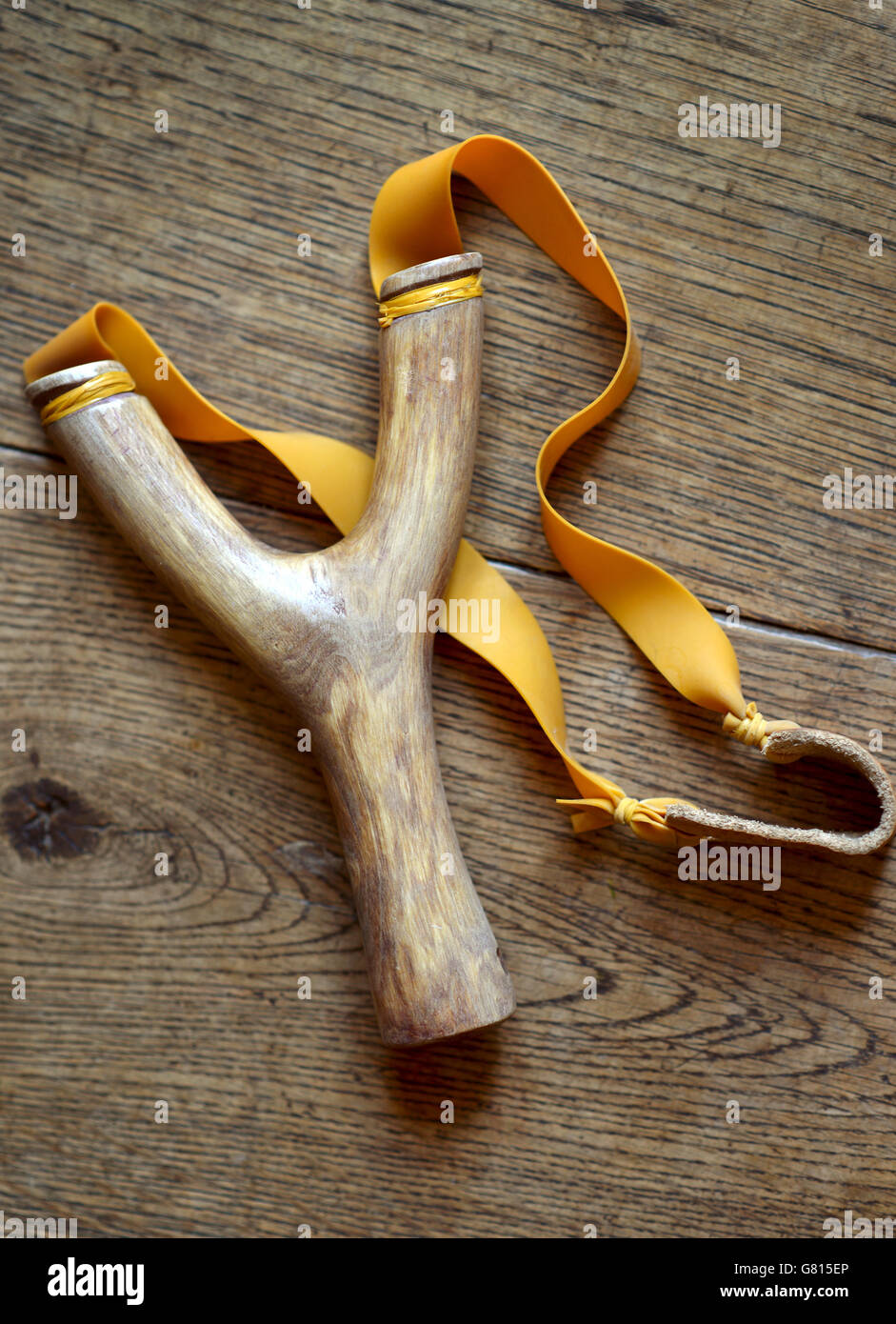 Traditional wooden catapult Stock Photo - Alamy
