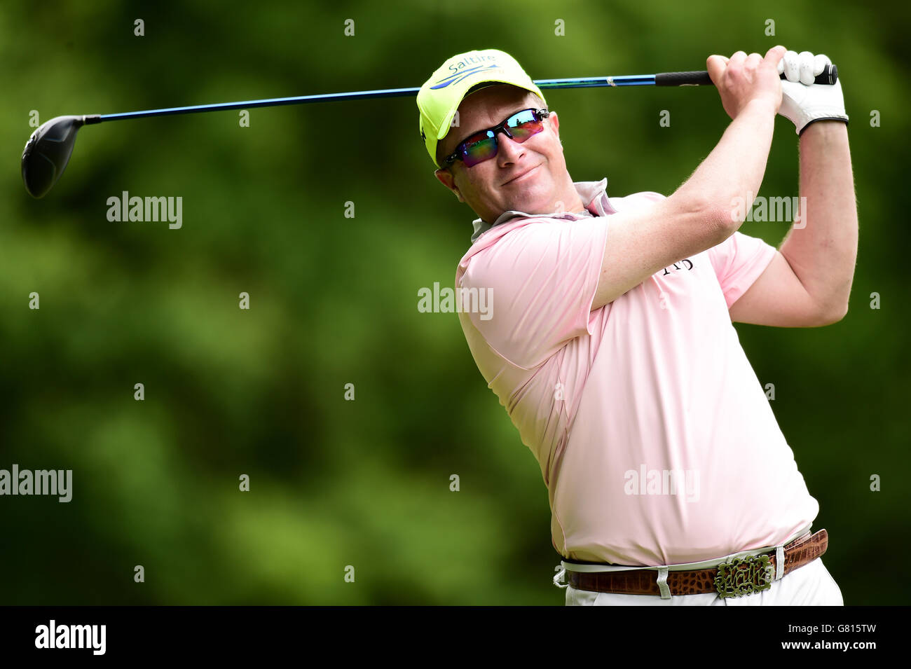Scotland's Greig Hutcheon during day two of the 2015 BMW PGA ...