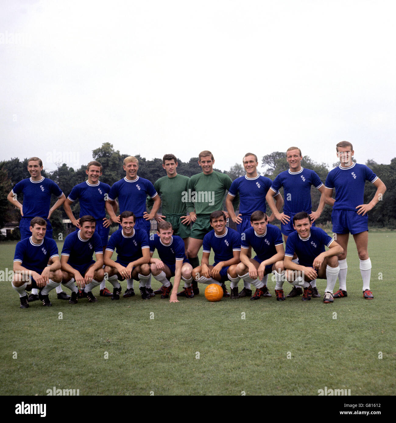 Chelsea first team squad 1964-65: (back row, l-r) Marvin Hinton, John ...