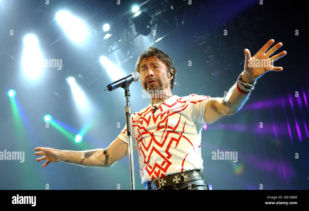 New frontman Paul Rodgers of Queen performs live on stage to kick of ...