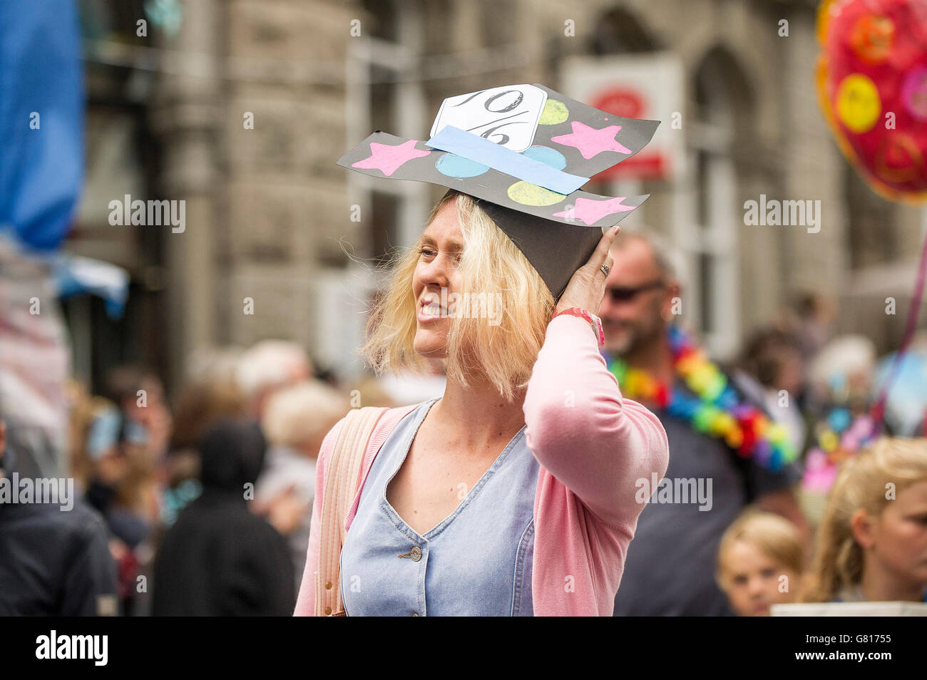 The Mazey Day celebrations in Penzance, Cornwall Stock Photo - Alamy