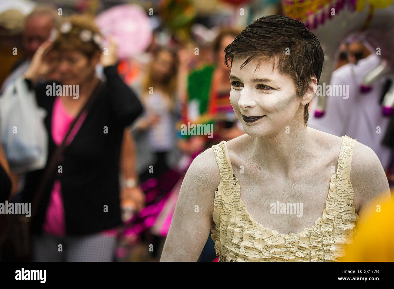 The Mazey Day celebrations in Penzance, Cornwall Stock Photo - Alamy