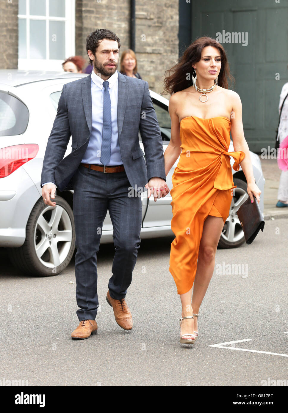 Michelle Keegan and Mark Wright wedding - Suffolk Stock Photo - Alamy